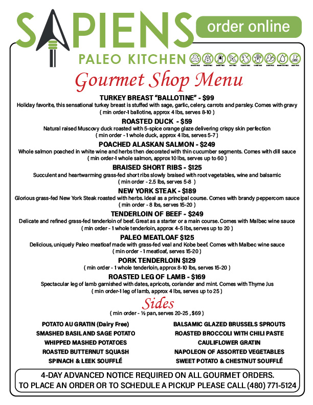 Healthy, Organic, and Gluten-Free Take-Out | Sapiens Kitchen